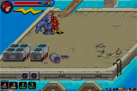 Game Boy Advance Games - Justice League Heroes: The Flash