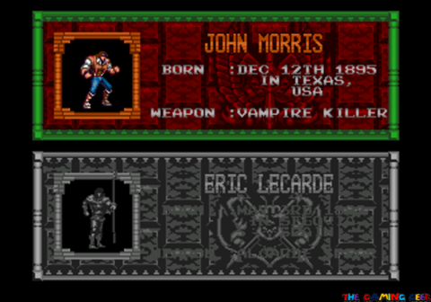 Genesis Games - Castlevania: Bloodlines - The Gaming Geek