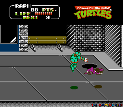 NES Games - Teenage Mutant Ninja Turtles II: The Arcade Game - The ...