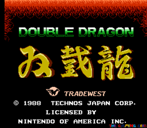NES Games - Double Dragon - The Gaming Geek